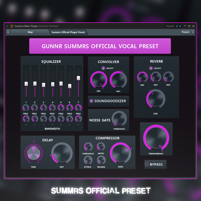 The Summrs OFFICIAL Vocal Preset
